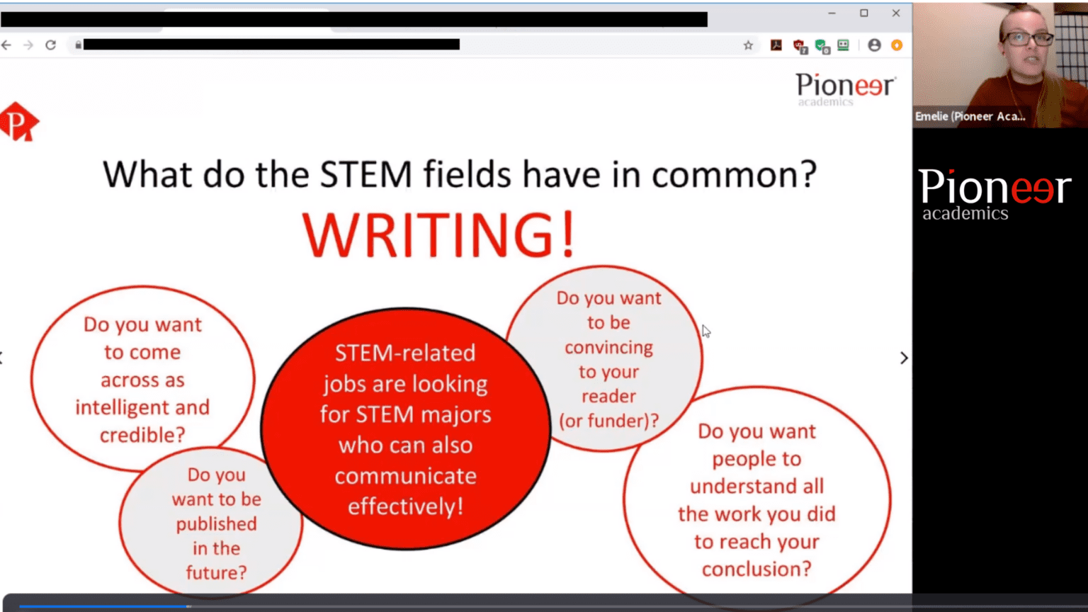 Mastering Research and Writing Processes: 2020 Pioneer Scholars Experience